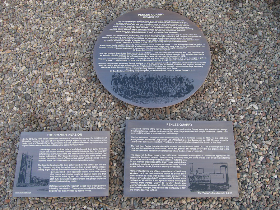 Bronze for Penlee Quarry - Sign Industries