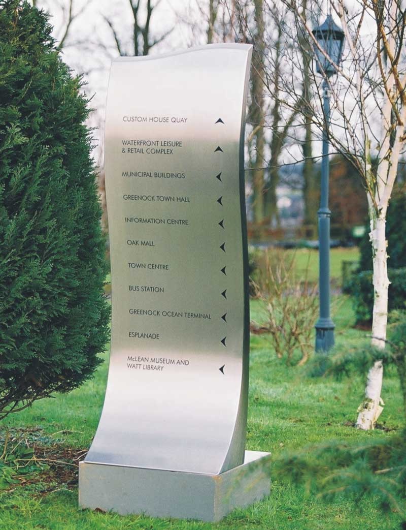 One of six in Greenock town centre - Sign Industries