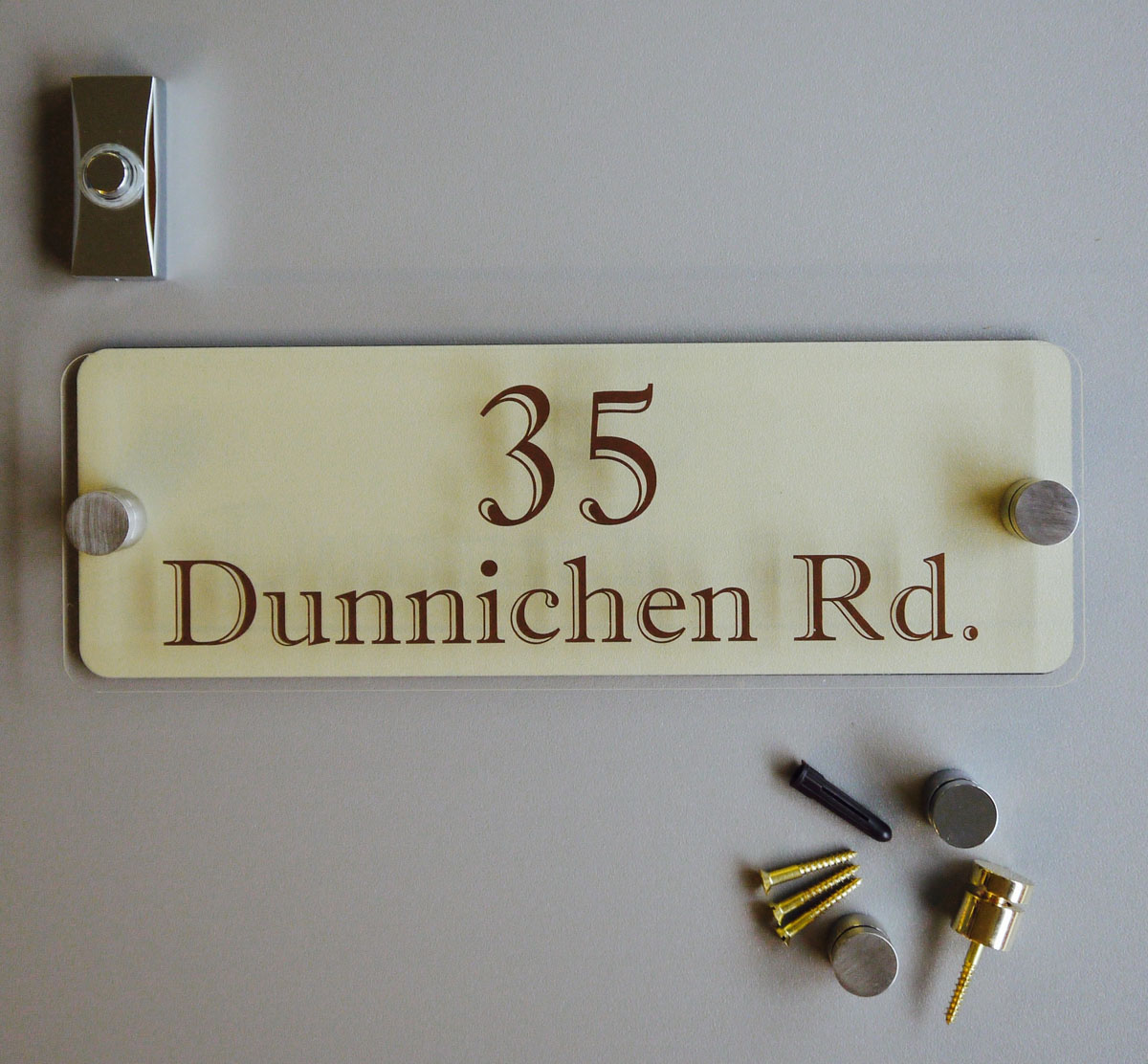 300mmx 100mm Perspex Sign - Sign Industries