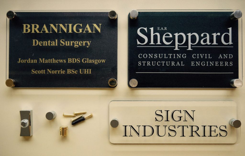 Perspex House & Business Signs - Sign Industries