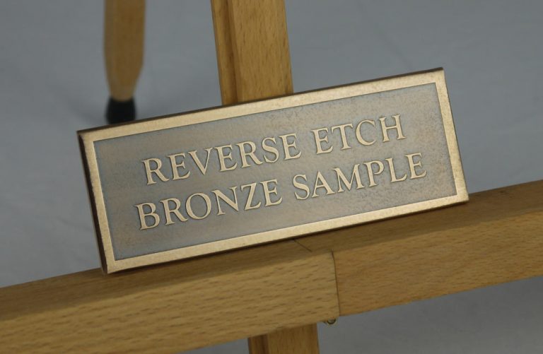 Bronze Commemorative Plaque - Sign Industries
